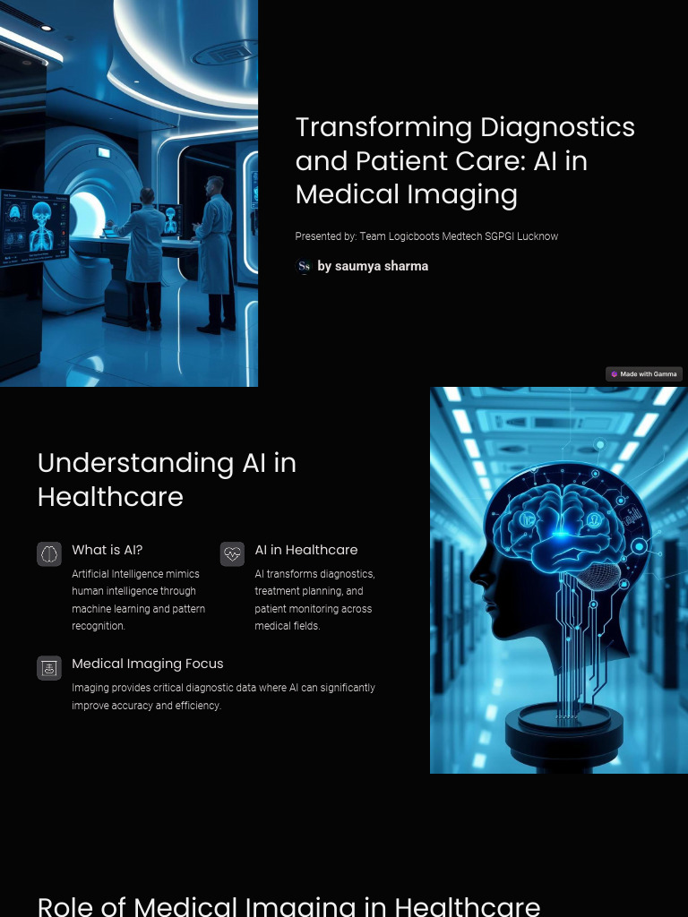 AI Revolution in Medical Imaging | PDF | Medical Imaging | Radiology