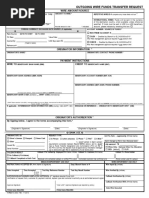 CRDB Bank Funds Transfer Request Form | PDF | Payments | Cheque