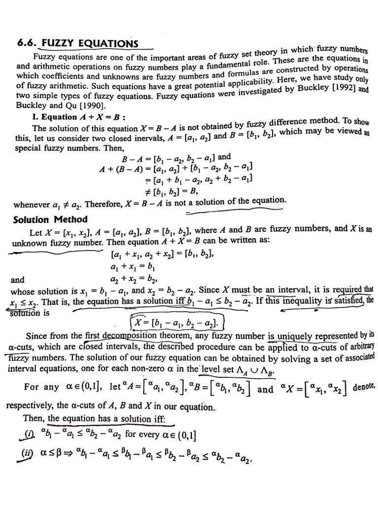 Fuzzy Set Theory Lecture-18 | PDF
