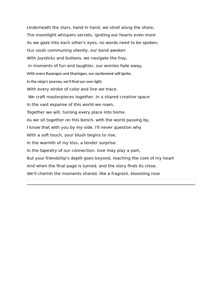 Poem | PDF