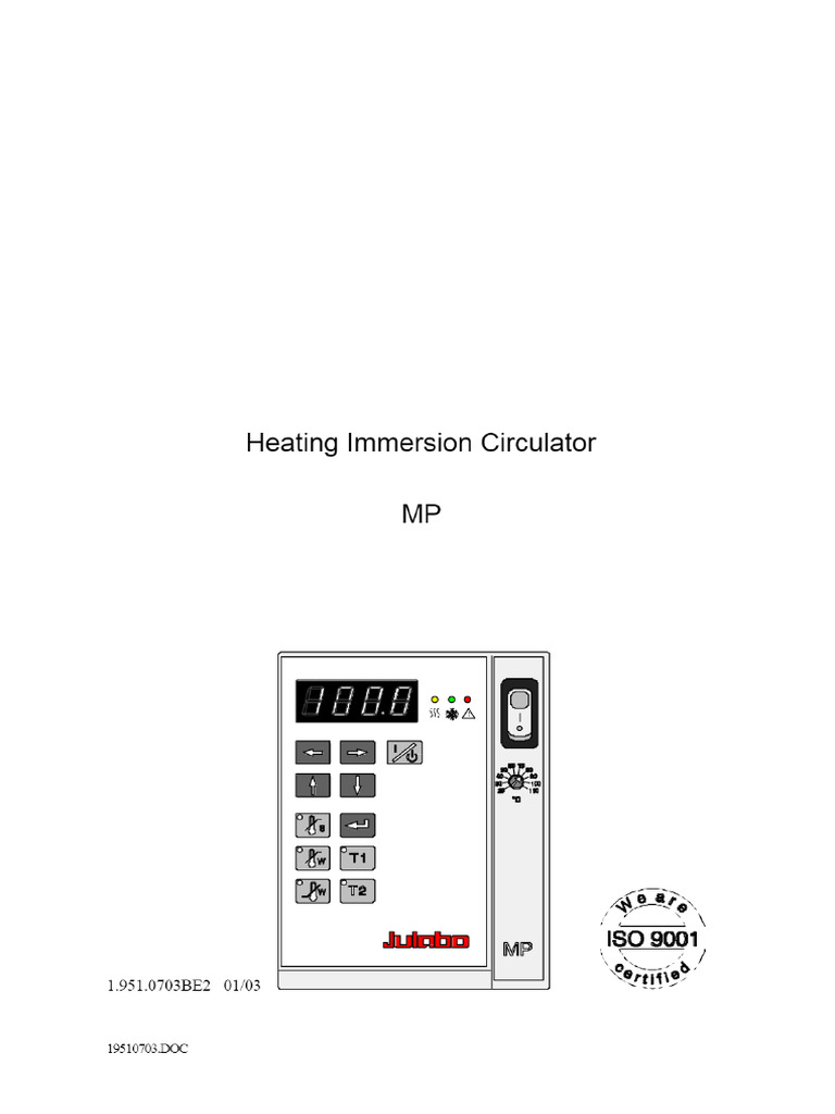 Julabo MP Labkala | PDF