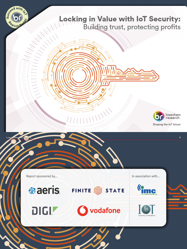 Locking in Value With IoT Security - Final | PDF | Security | Computer Security