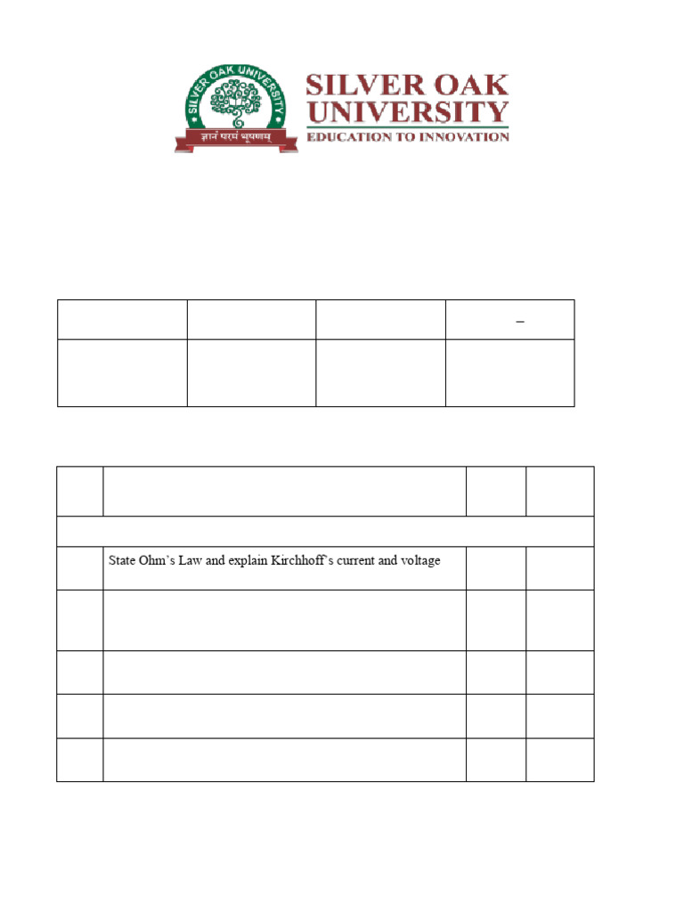 Question Bank BEEE | PDF | Operational Amplifier | Bipolar Junction Transistor