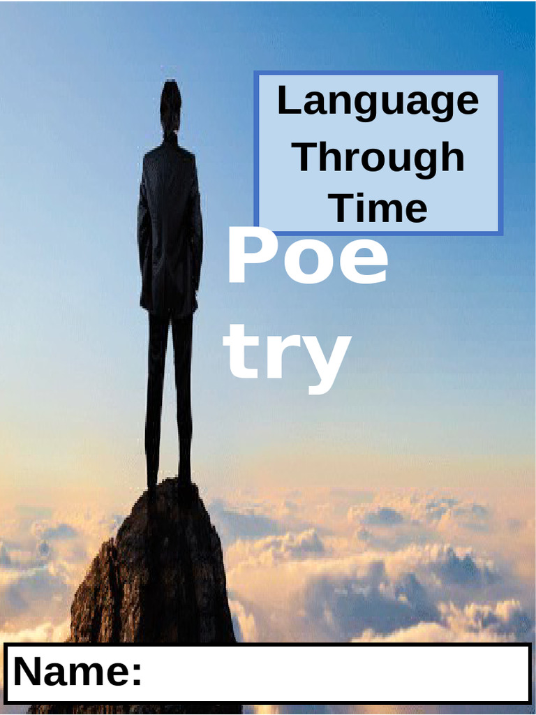 Poetry Through Time Booklet ABL | PDF | Adjective | Adverb