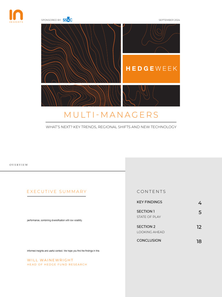 Multi-Manager Hedge Fund Trends 2024 | PDF | Artificial Intelligence ...
