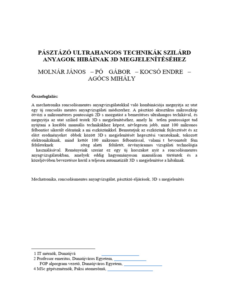 EWC3 - Molnar Et al-HU - 18.11.14 - Aveg | PDF
