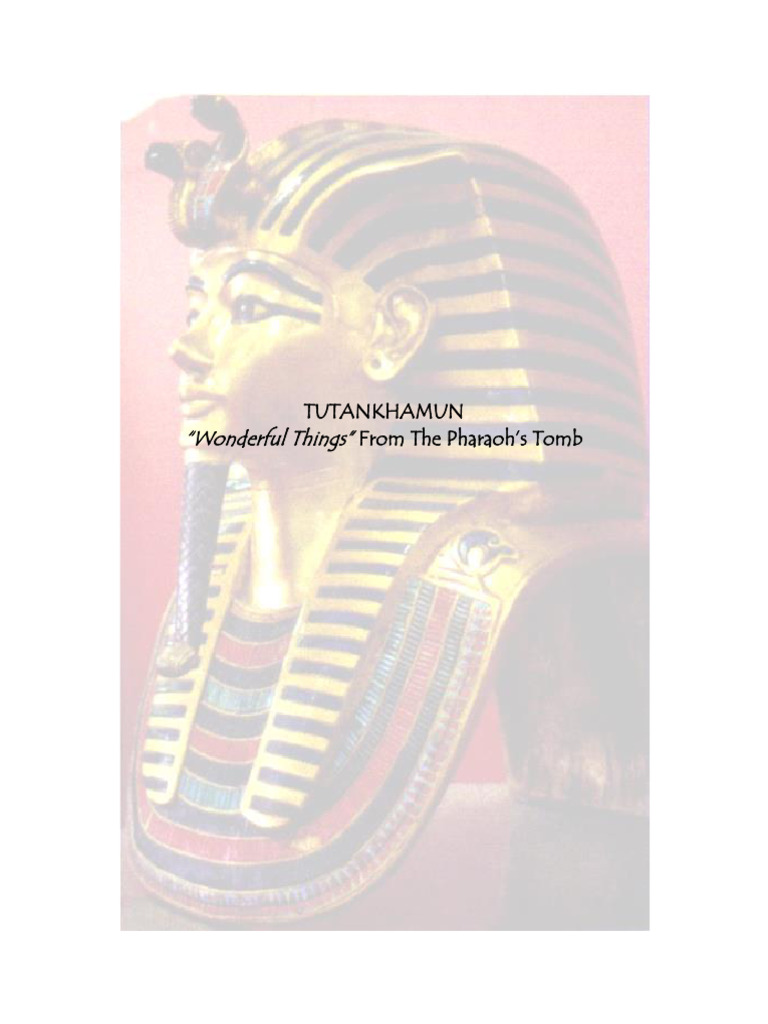 TUT Illustrated Catalog PDF | PDF | Akhenaten | Tutankhamun