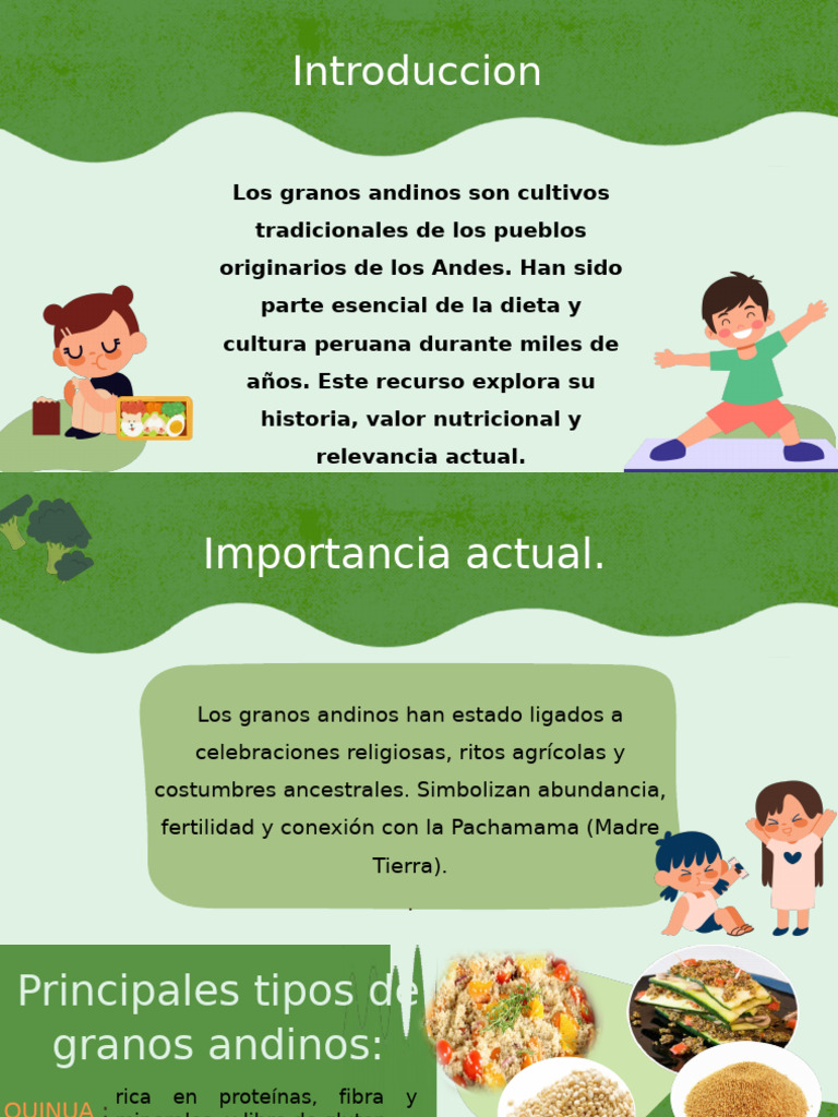 Beneficios y Usos de los Granos Andinos | PDF
