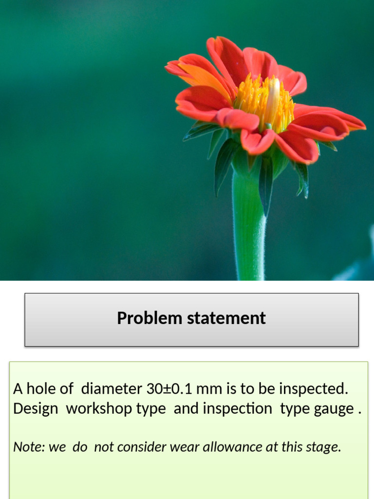 Gauges Design Example 1to Send | PDF | Engineering Tolerance ...
