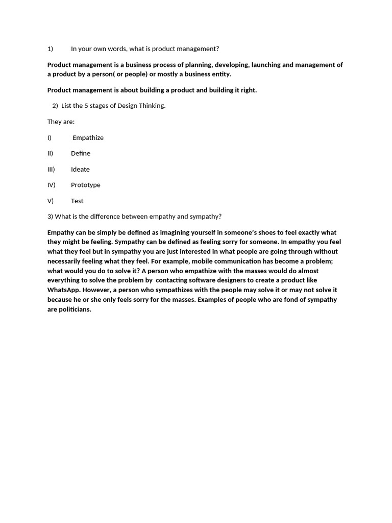 Week One Assignment | PDF