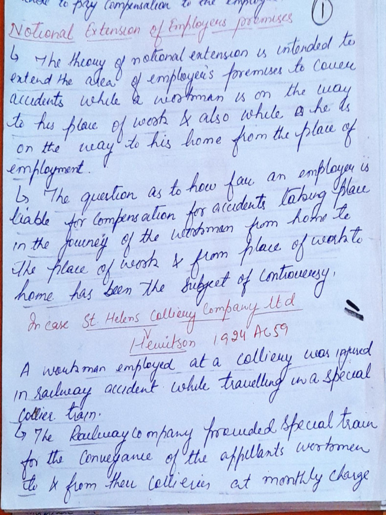 Doctrine of Notional Extension | PDF