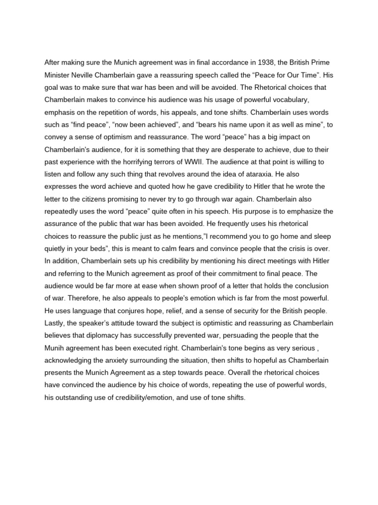 Rhetorical Analysis | PDF