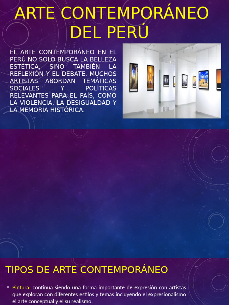 Arte Contemporáneo Del Perú | PDF