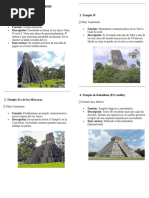 Manualidad Modelo 3d de Templo Maya Chichen Itza - Ver - 2 | PDF