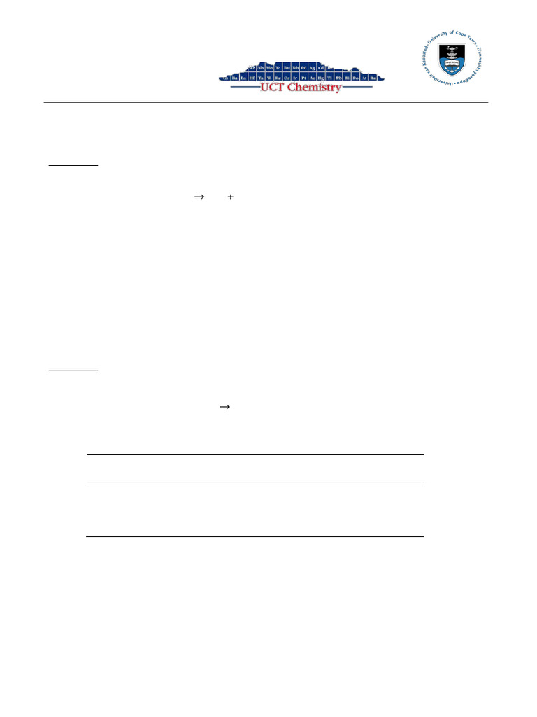 CEM1000W Tutorial (Chemical Kinetics) - 2023 | PDF | Reaction Rate ...