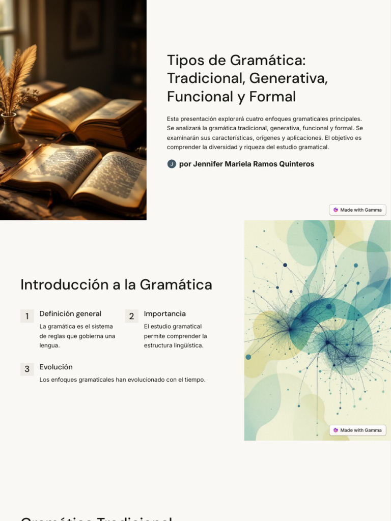 Tipos-de-Gramatica-Tradicional-Generativa-Funcional-y-Formal | PDF ...