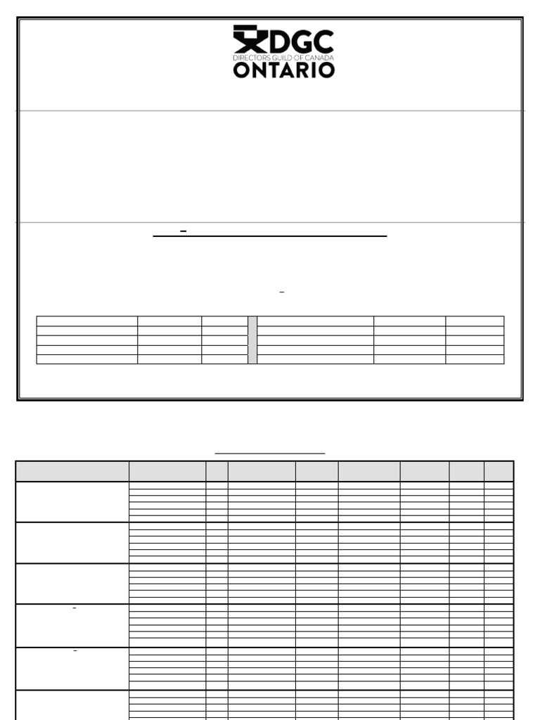 DGC Ontario 2023 Rate Sheet | PDF | Government Finances