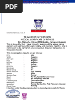 Bi 811 (Medical Report Form) | PDF