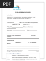 (All) - Call Off Form | PDF | Career & Growth | Business