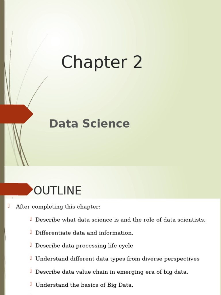 Introduction to Data Science Concepts | PDF | Apache Hadoop | Data Science