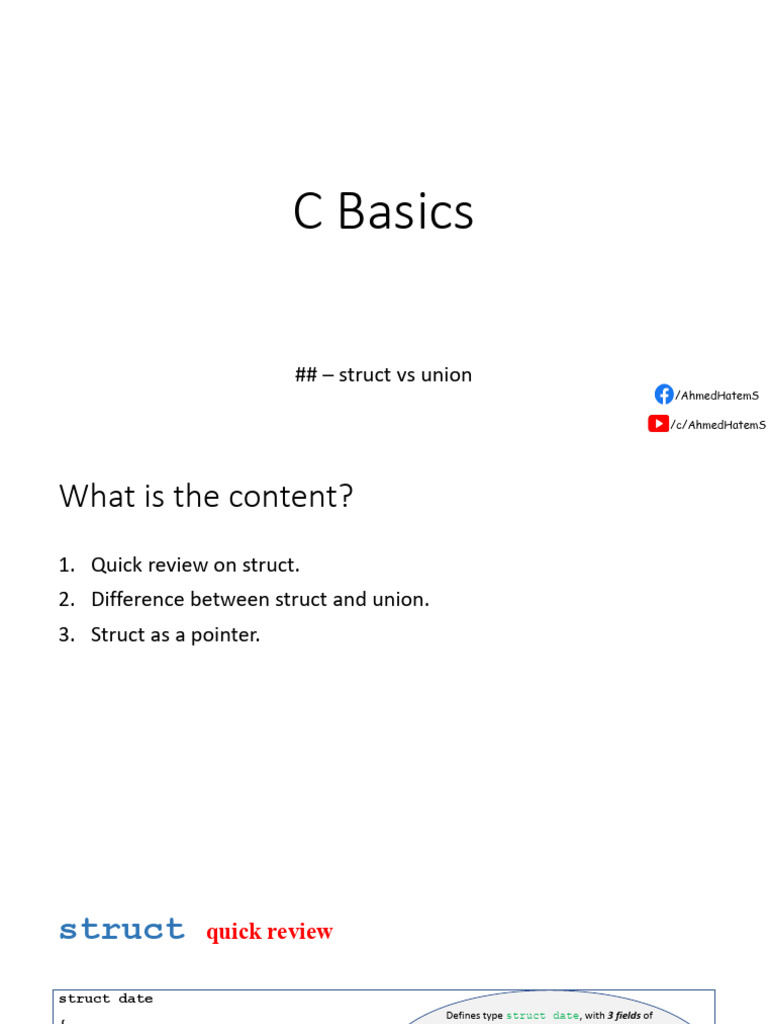 Understanding Structs and Unions in C | PDF | Software Development | Object Oriented Programming