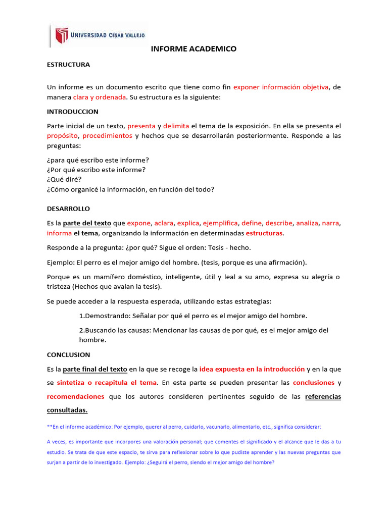 Esquema de Informe Academico-202501 | PDF