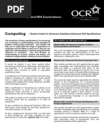 Computer Science Specification OCR | PDF | Computer Network | Computer Data Storage