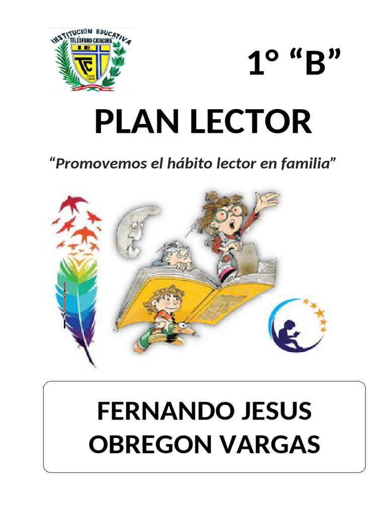 Tapa Del Folder Del Plan Lector 2025 | PDF