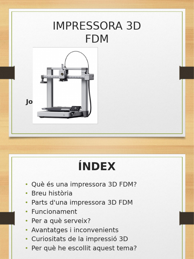 Impressora 3D FDM | PDF