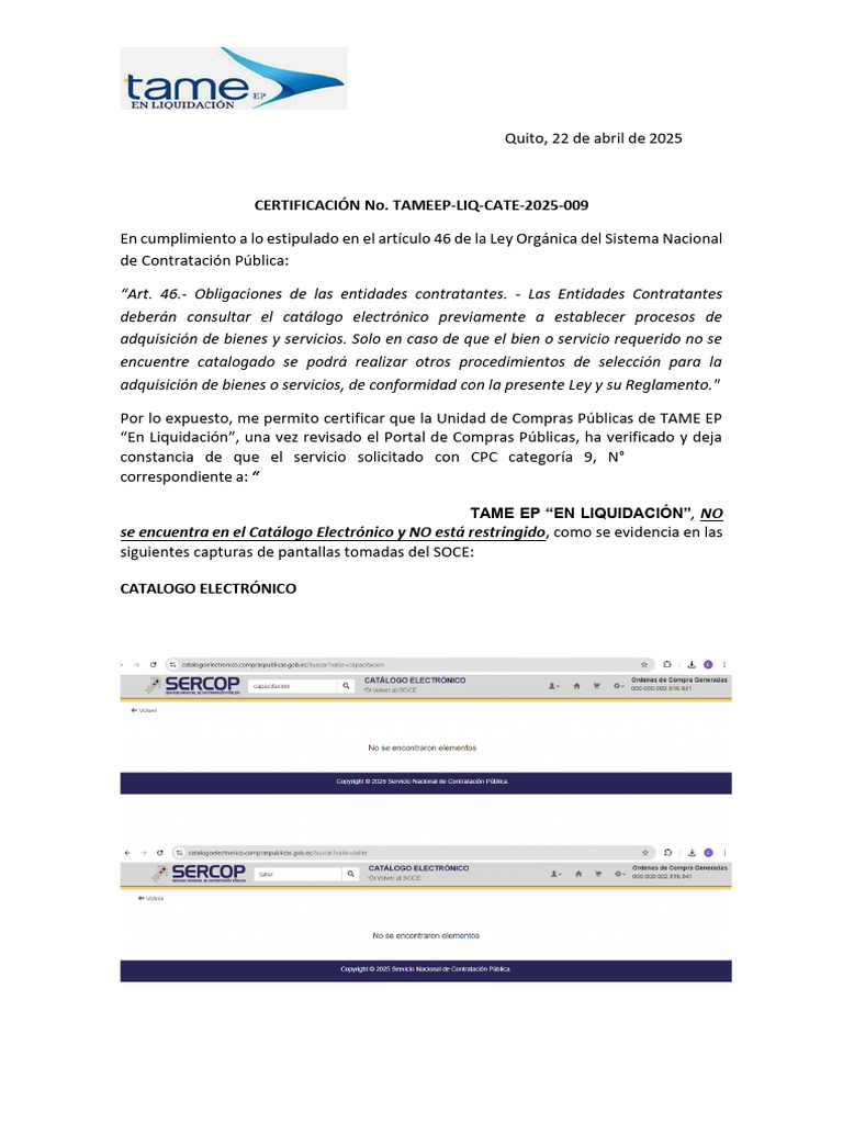 Certificacion Cate | PDF