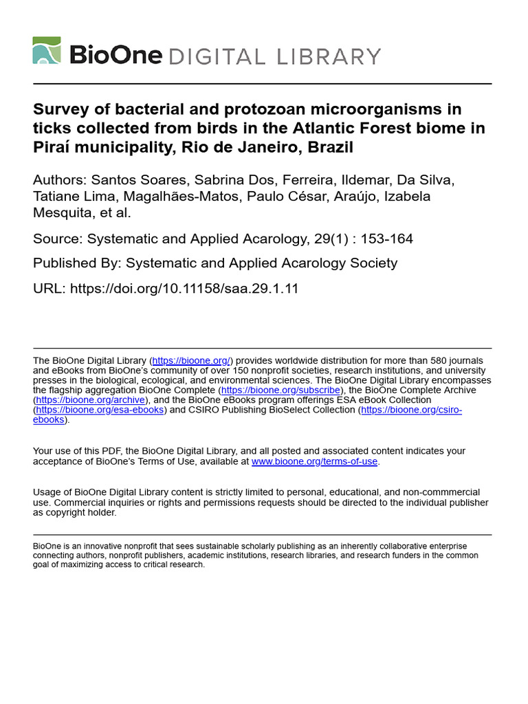 Survey of Bacterial and Protozoan Microorganisms | PDF | Polymerase ...