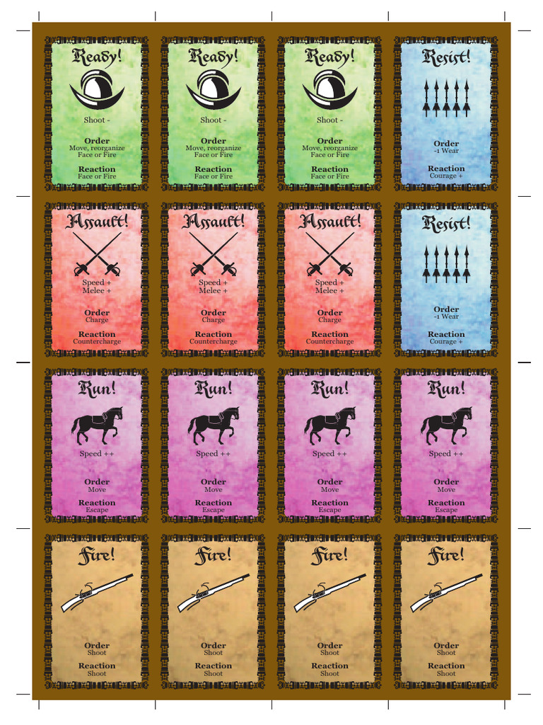 Tercio Combat Maneuvers Guide | PDF