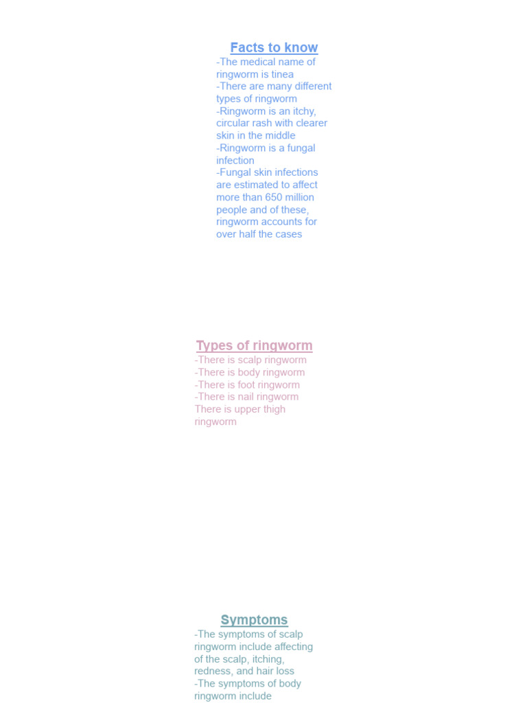 Science - Ringworm | PDF