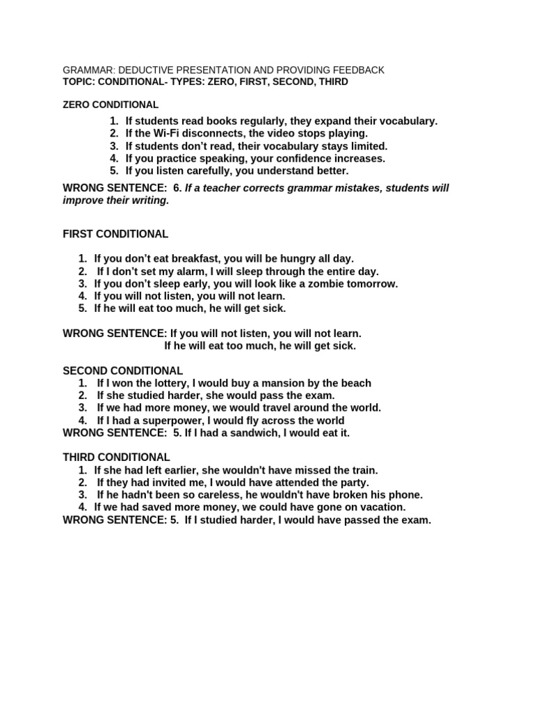 Grammar - Deductive Presentation and Providing Feedback | PDF | Linguistics | Learning