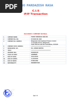 Swift MT730 | PDF