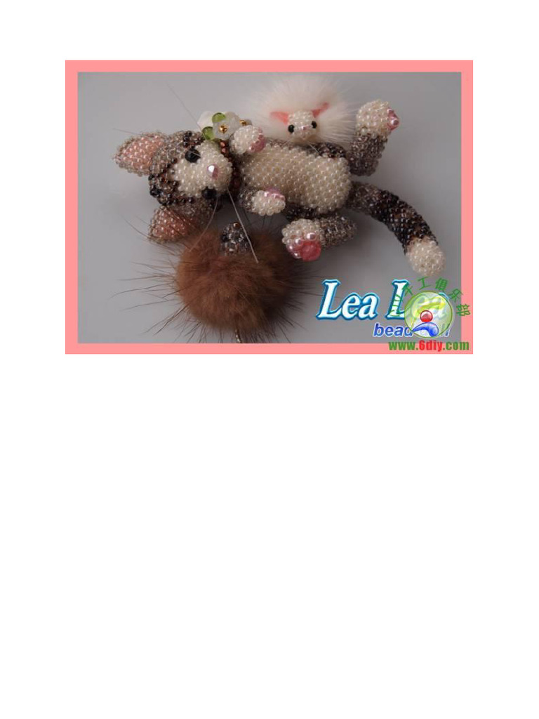 Cat Beading 3d Lea Lea Bead Dolls | PDF