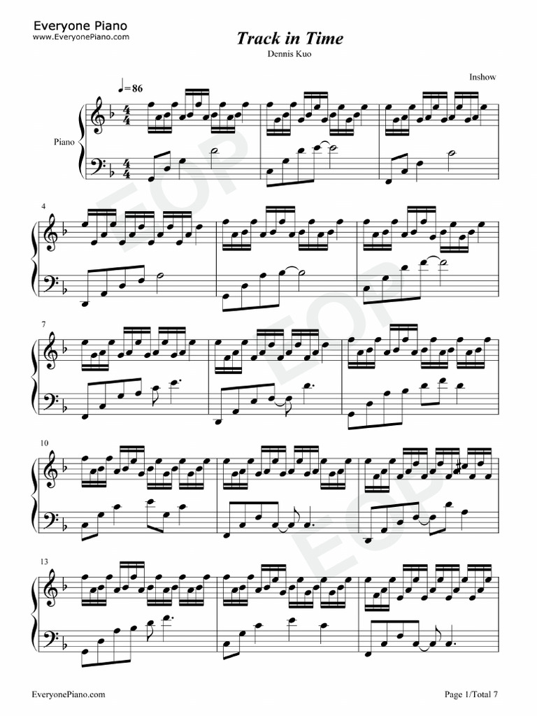 Track in Time - Dennis Kuo | PDF