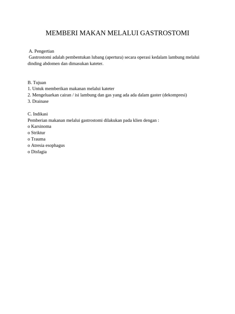 PA Tool Gastrostomi | PDF