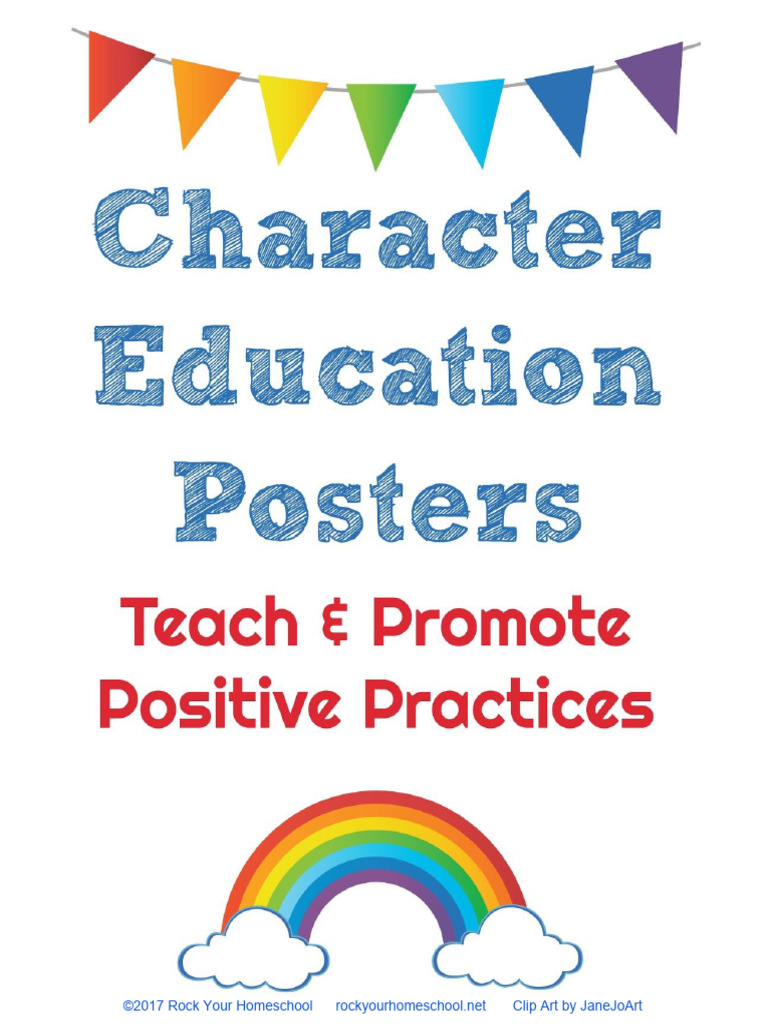 Character Education Posters | PDF