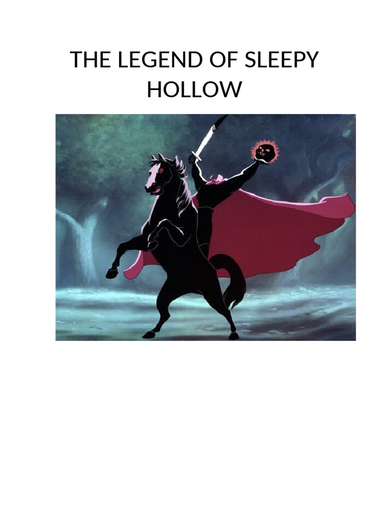 The Legend of Sleepy Hollow Summary | PDF | The Legend Of Sleepy Hollow