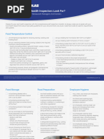 HACCP Cooking and Reheating Temperature Log | PDF