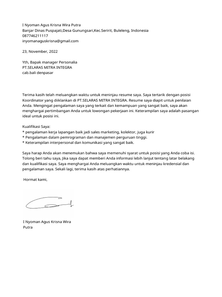 Resume Inyoman Agus Krisna Wira Putra - 1670911851 | PDF