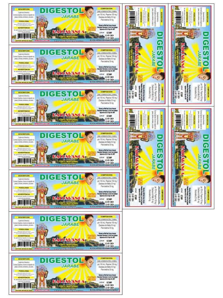 DIGESTOL | PDF | Digestión | Bioquímica