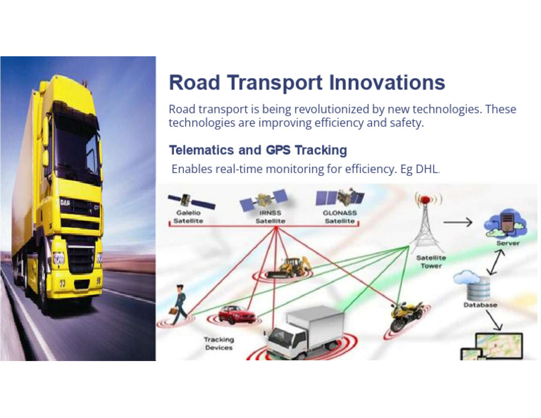 Innovations in Road Transport Technology | PDF