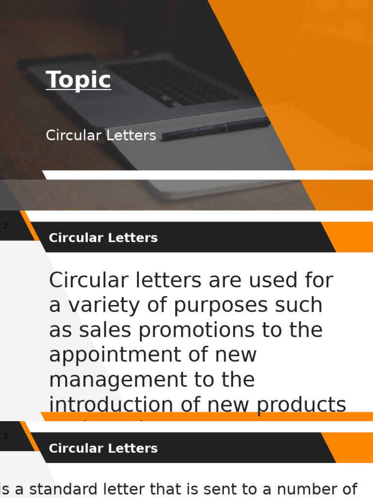 circular letters | PDF