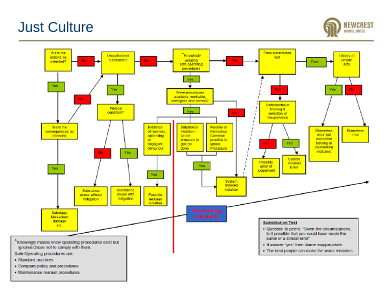 Just Culture Model | PDF