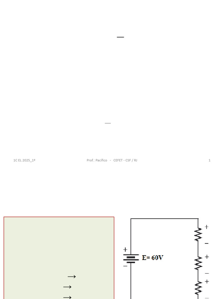 5 - 17beta - 04 - 2025 Exercícios de CKT Série | PDF | Energia elétrica | Quantidades físicas