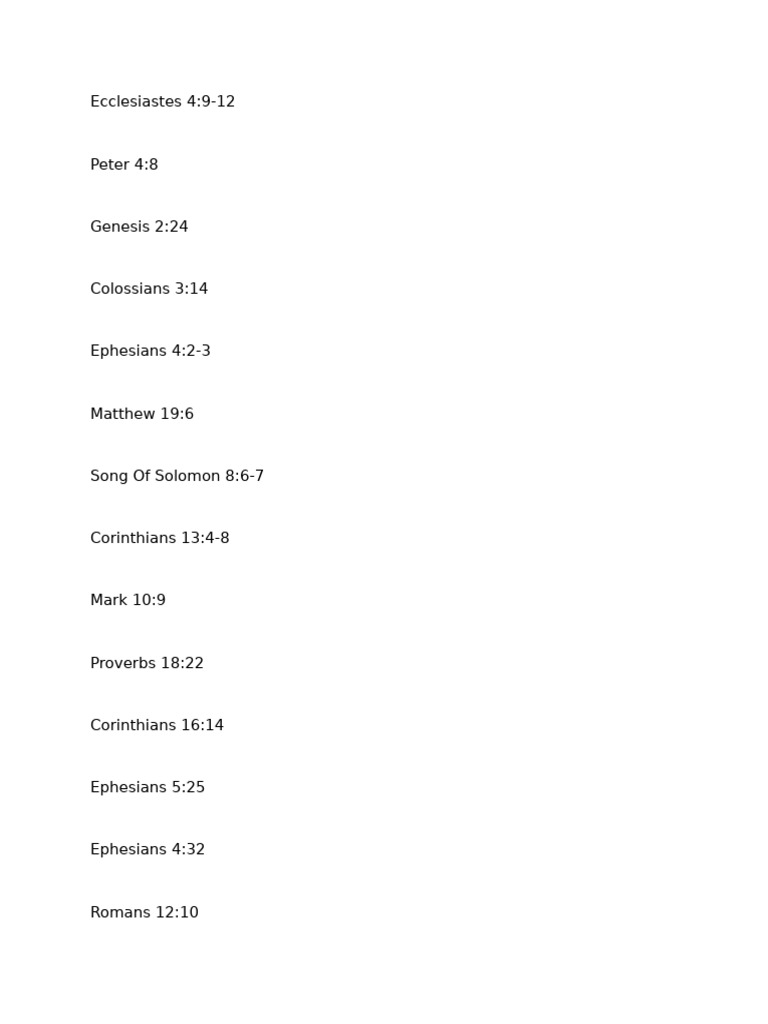 Bible Vereses Vir Kylie | PDF