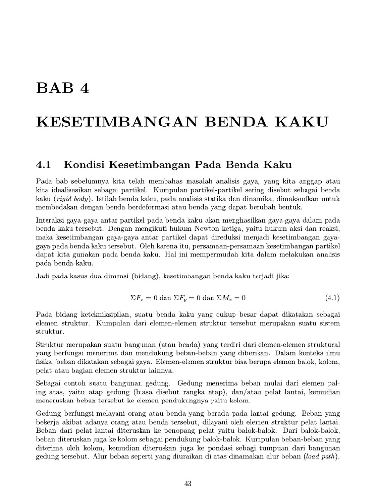 P12 Kesetimbangan Benda Kaku | PDF