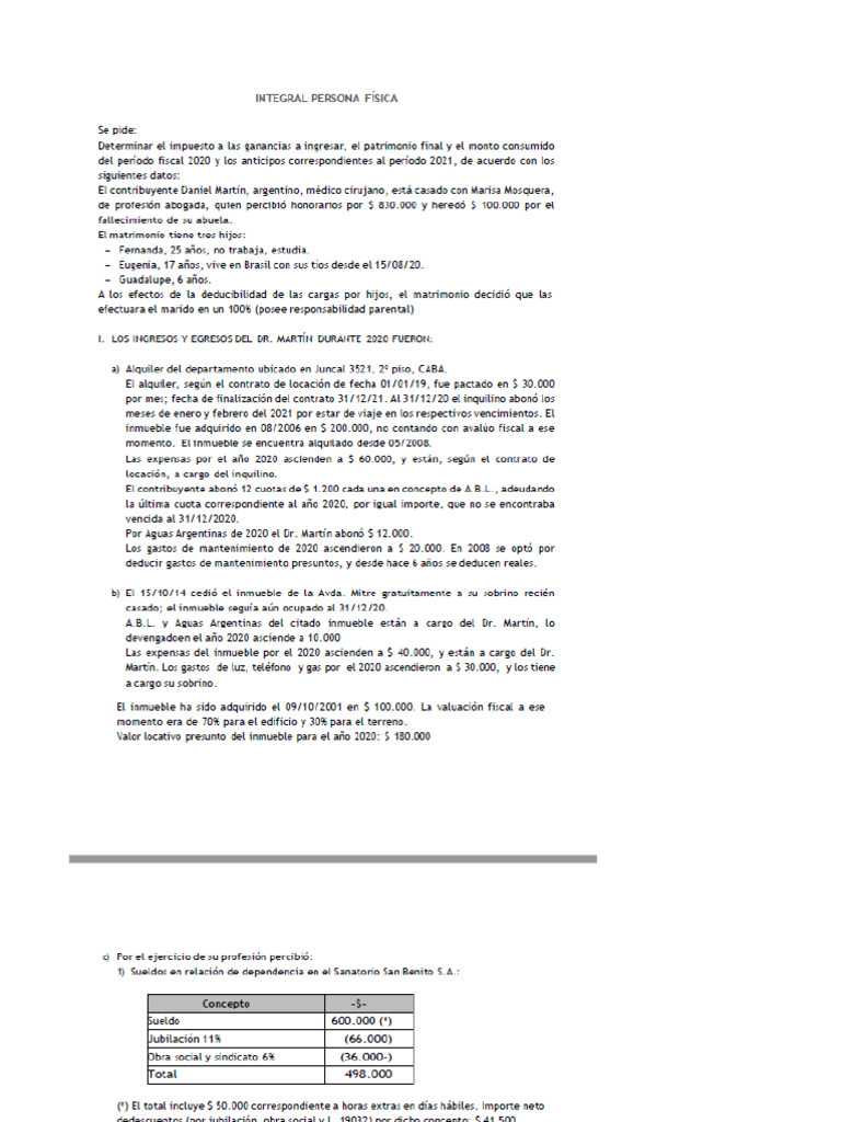 1° integral completo | PDF | Microeconomía | Dinero